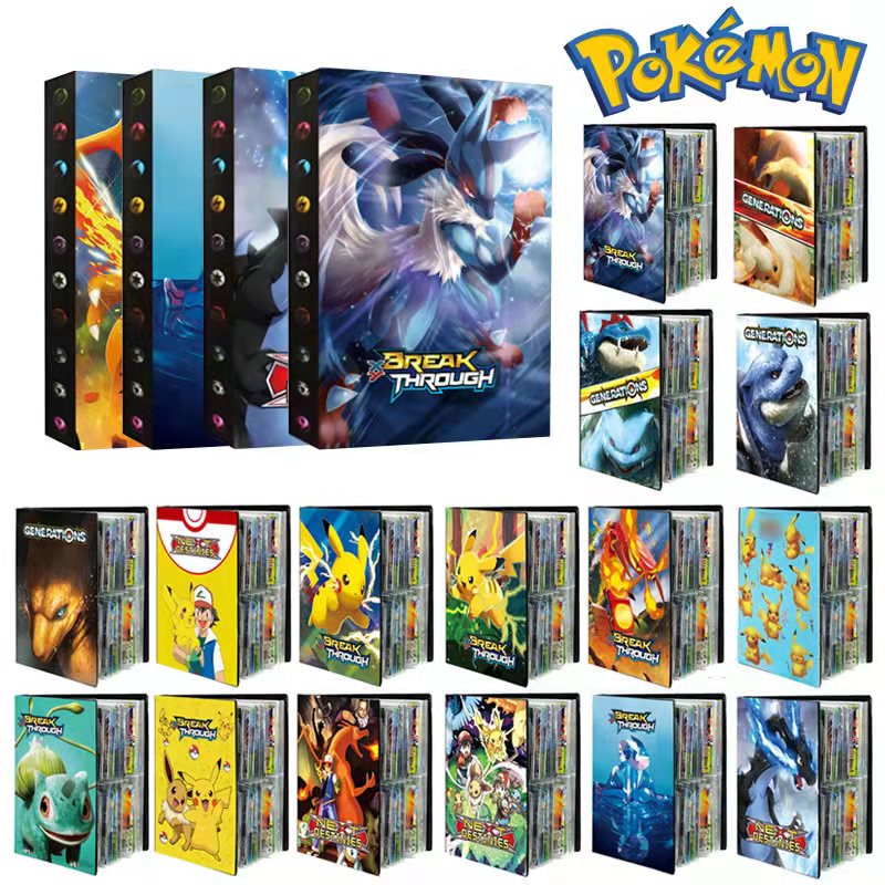Pokemon 240-Capacity Card Holder Album TCG MTG Magic Yugioh Board Game ...