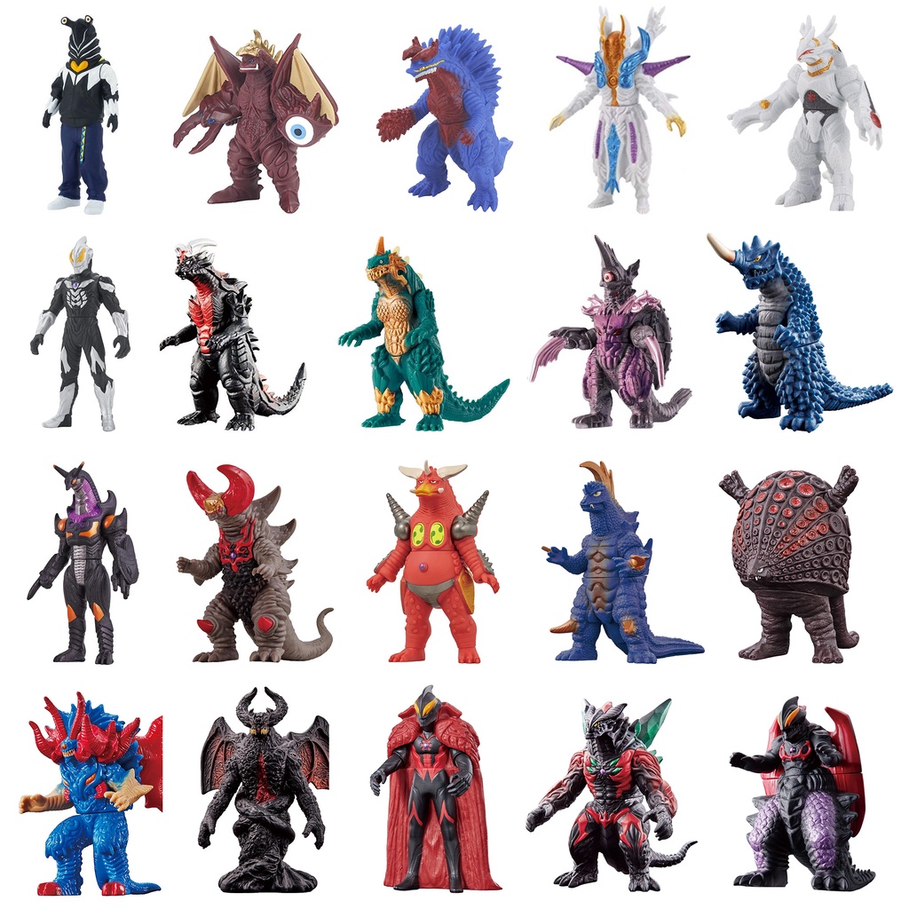 Pre Owned Bandai UMS Ultra Monster 500 Series 101 to 120 Ultraman Spark ...