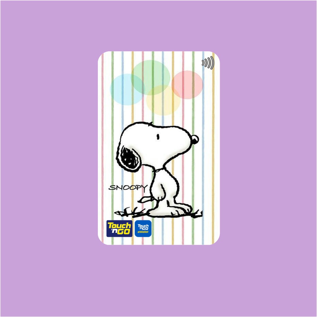 ( SNOOPY Series ) Touch n Go Card Sticker Cover TNG / MASTER / VISA ...