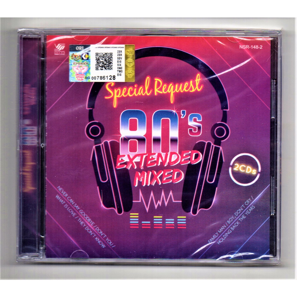 Special Request 80's Extended Mixed ( 2 CD ) | Shopee Malaysia