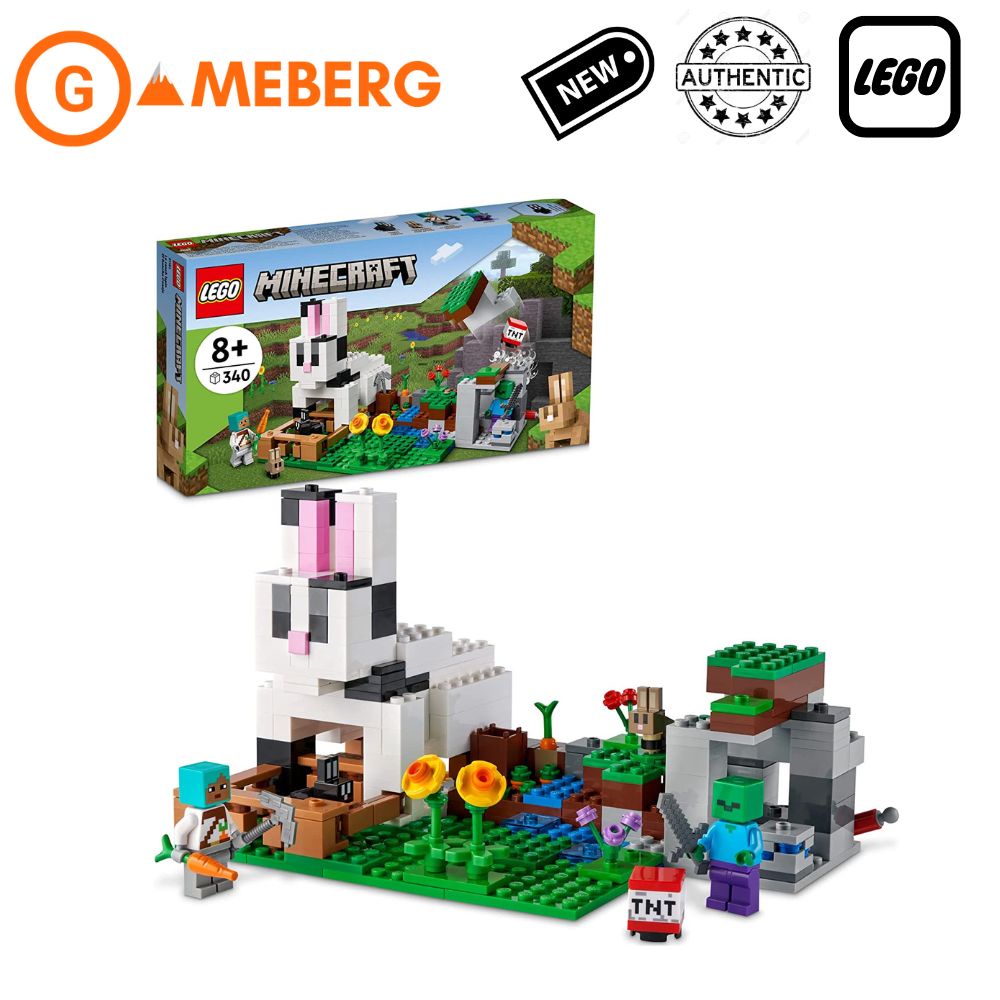 LEGO Minecraft The Rabbit Ranch 21181 | Shopee Malaysia