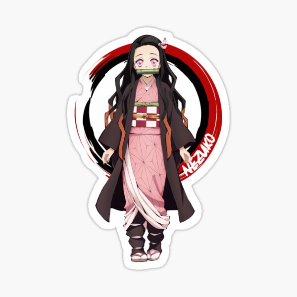 Nezuko Kamado Demon Slayer Stickers v1 | Shopee Malaysia