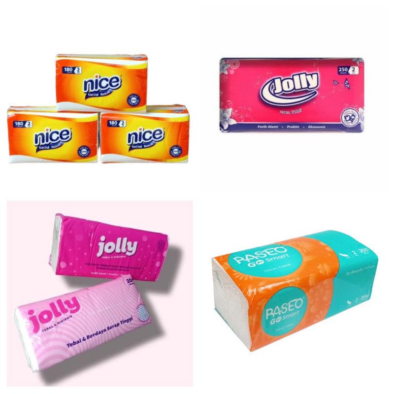 Jolly Paseo Nice Tissue/Tissue Assorted Variations | Shopee Malaysia