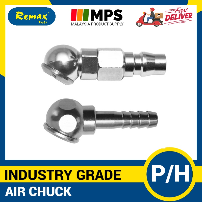 Remax Ball head Air Chuck Tire Air Inflator Kepala Pam Tayar Angin Air ...