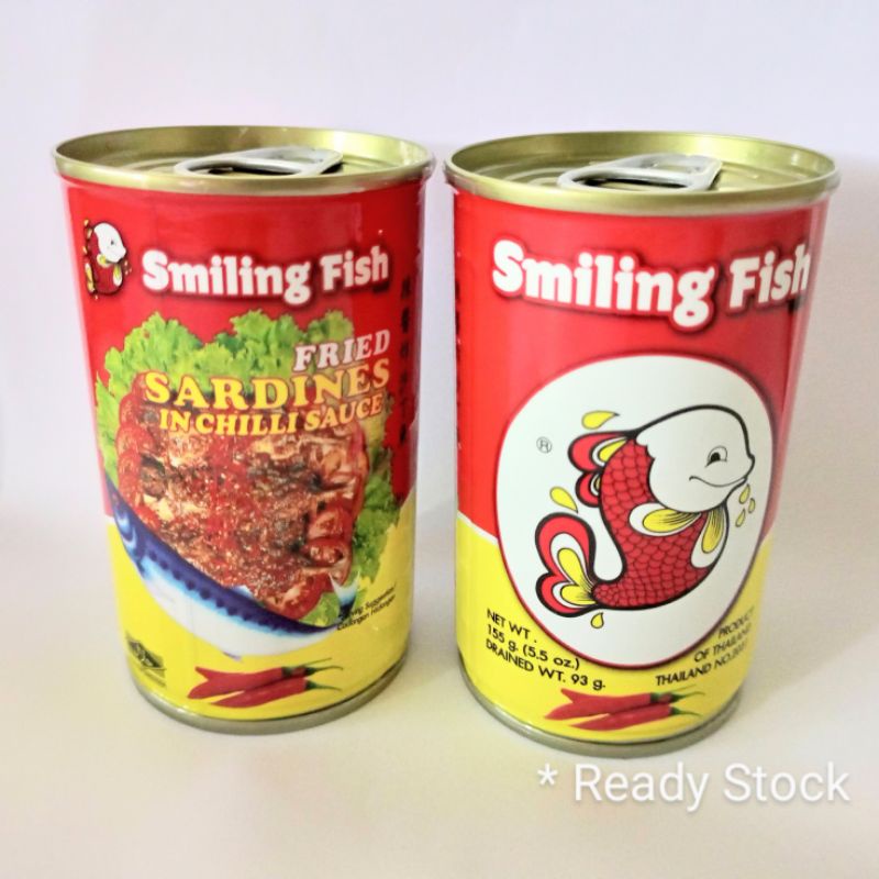 Smiling Fish Fried Sardines In Chilli Sauce 155g | Shopee Malaysia