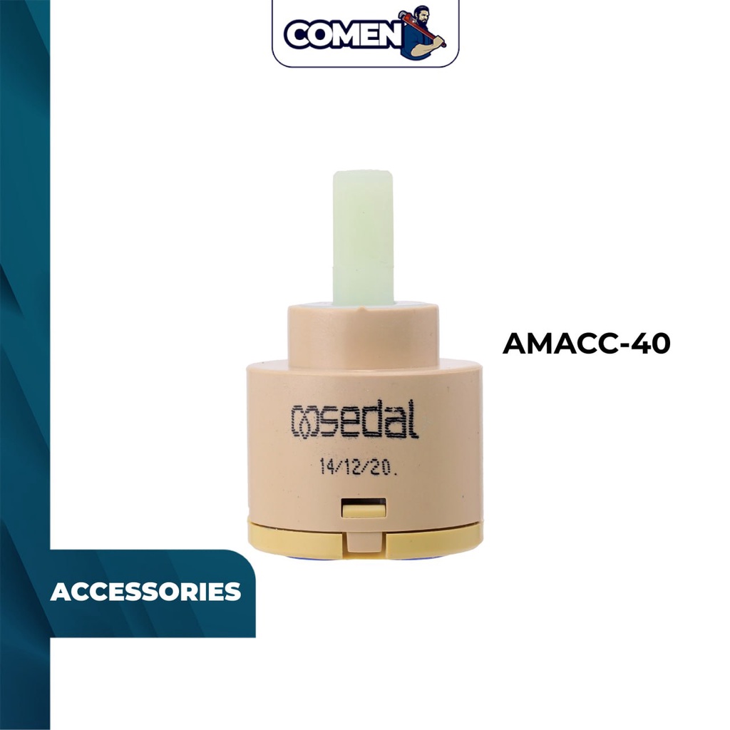 COMEN Water Tap Cartridge Hot & Cold AMACC-40 Bathroom Toilet Ceramic ...
