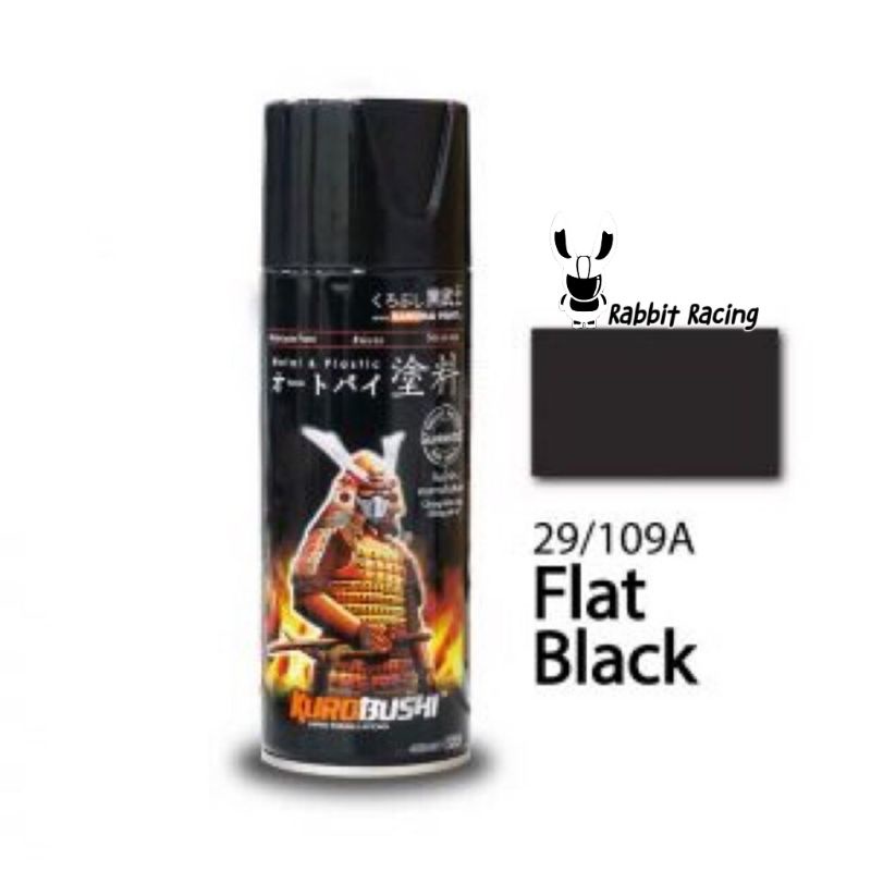 Samurai Spray Standard Colour 29# (Flat Black) | Shopee Malaysia