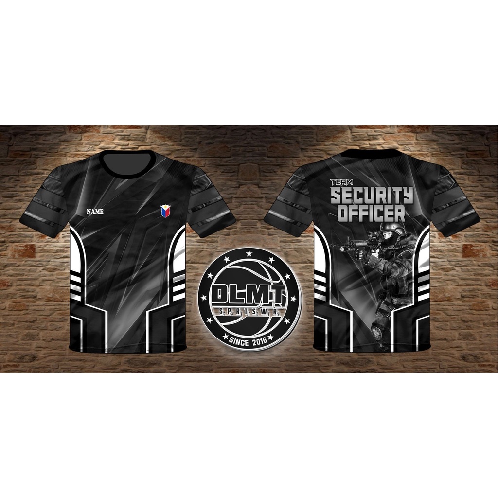 TEAM SECURITY CODE DLMT311 FULL SUBLIMATION SHIRT/POLO SHIRT | Shopee ...