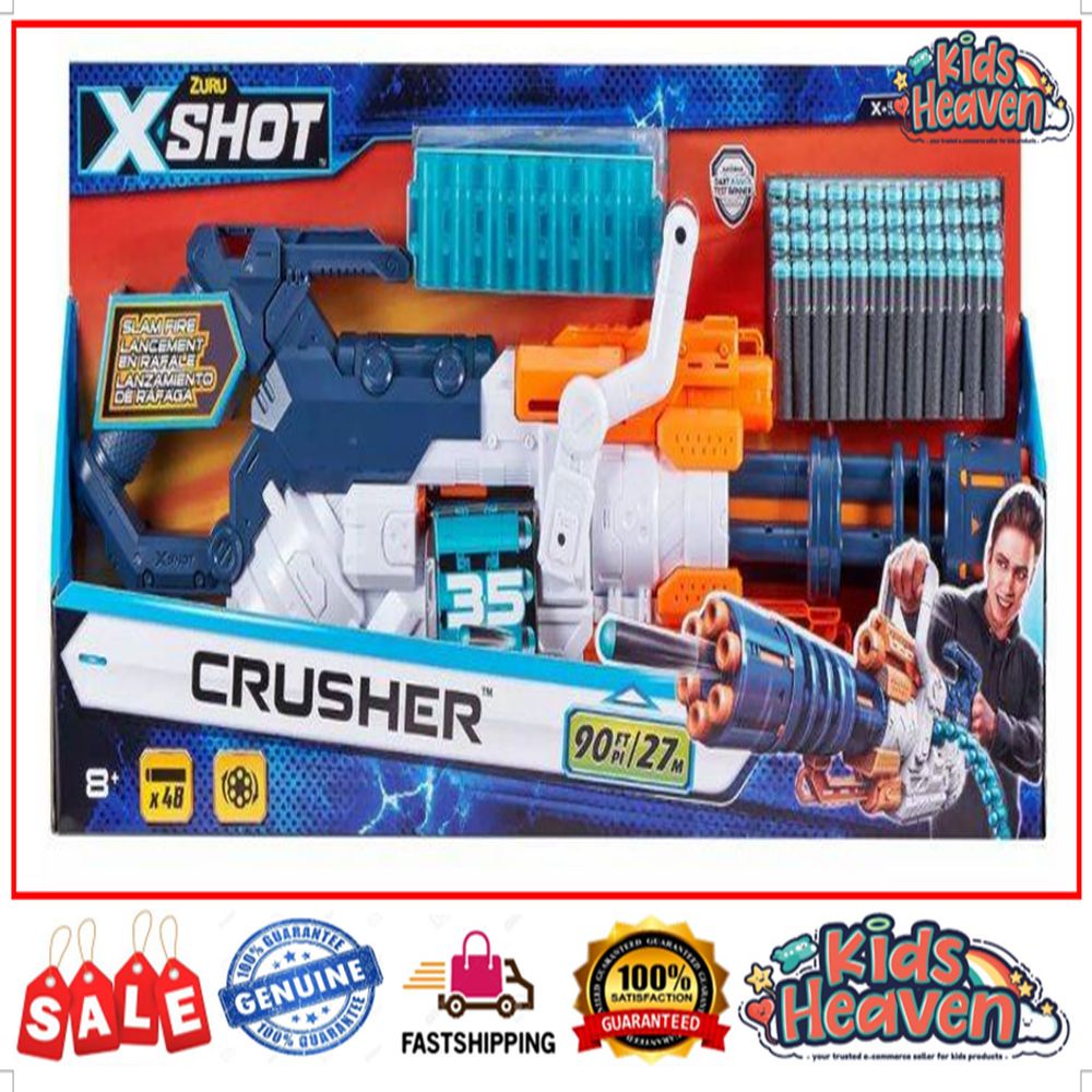 Zuru X-Shot Excel Crusher (100.0% Original) | Shopee Malaysia