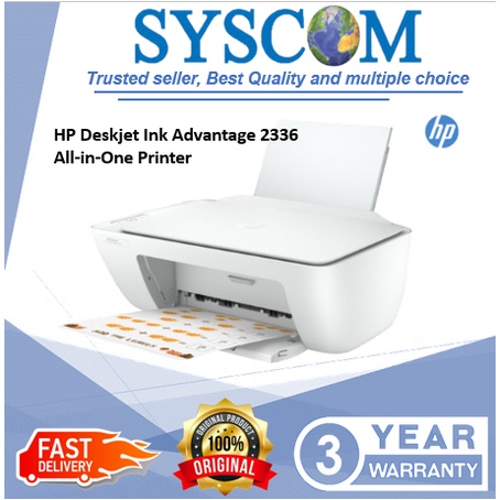 HP Deskjet Ink Advantage 2336 All-in-One Printer | Shopee Malaysia