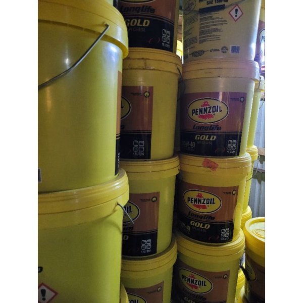 Drop Price Offer Pennzoil Ci4 Gold 15w40 Premium Diesel Engine Oil
