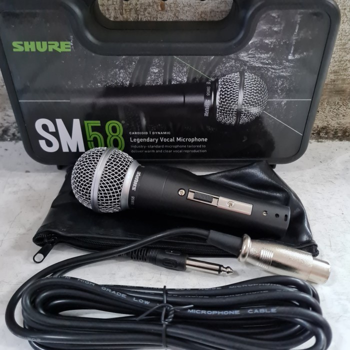 SM Discount MICROPHONE SHURE SM58/ SM58 MIC CABEL/ Cable FREE Suitcase ...