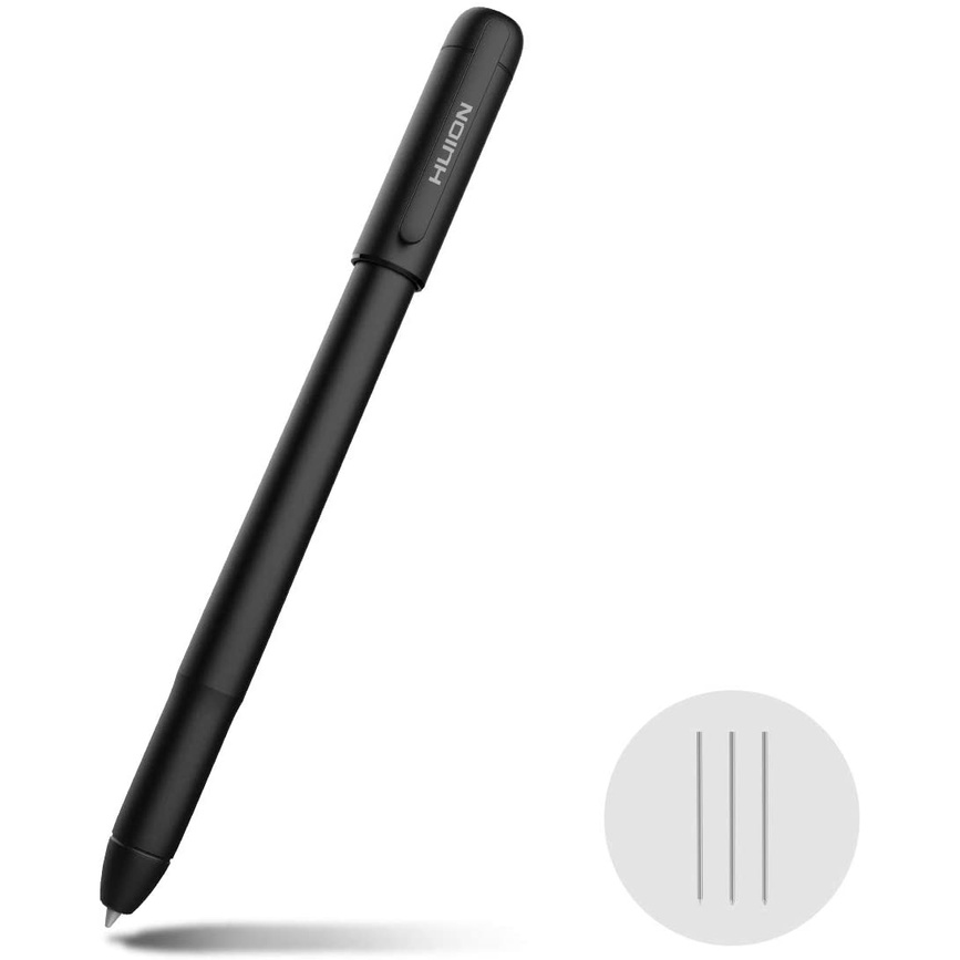 HUION Scribo PW310 Neutral Digital Pen with three refills, without ...