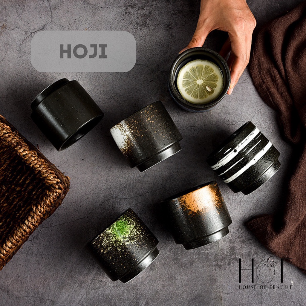 [HOF] Hoji Aesthetic Ceramic Ocha Glass - Unique Aesthetic Japanese ...