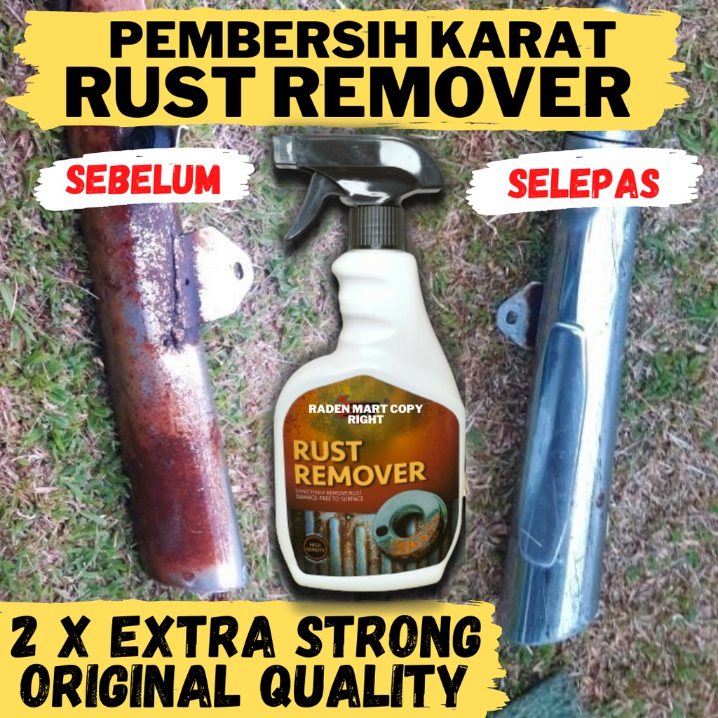 ANTI RUST REMOVER Buang Karat Kesan Segera Tile Rust remover steel ...