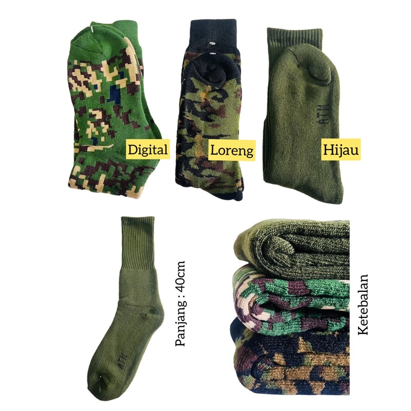 STOKIN TEBAL HIJAU COP 4TM // LORENG // DIGIT4L // STOKIN BERPANTANG ...