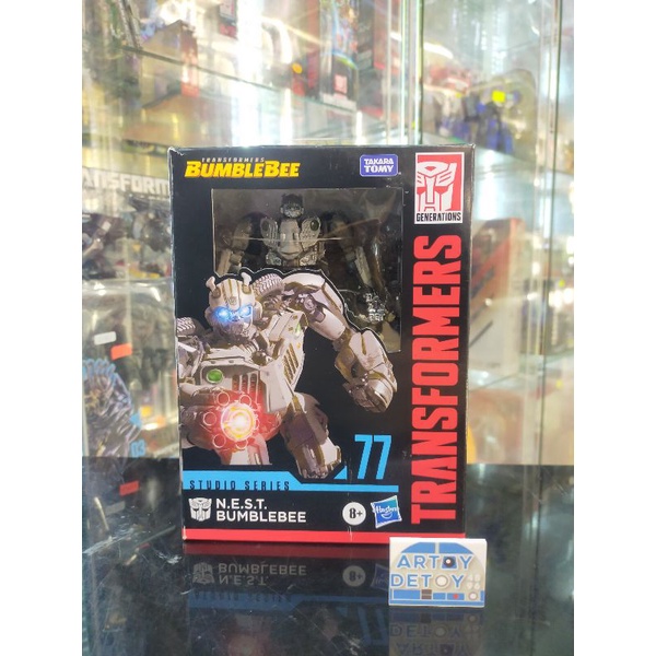 Transformers Studio Series SS 77 Deluxe N.E.S.T Bumblebee | Shopee Malaysia