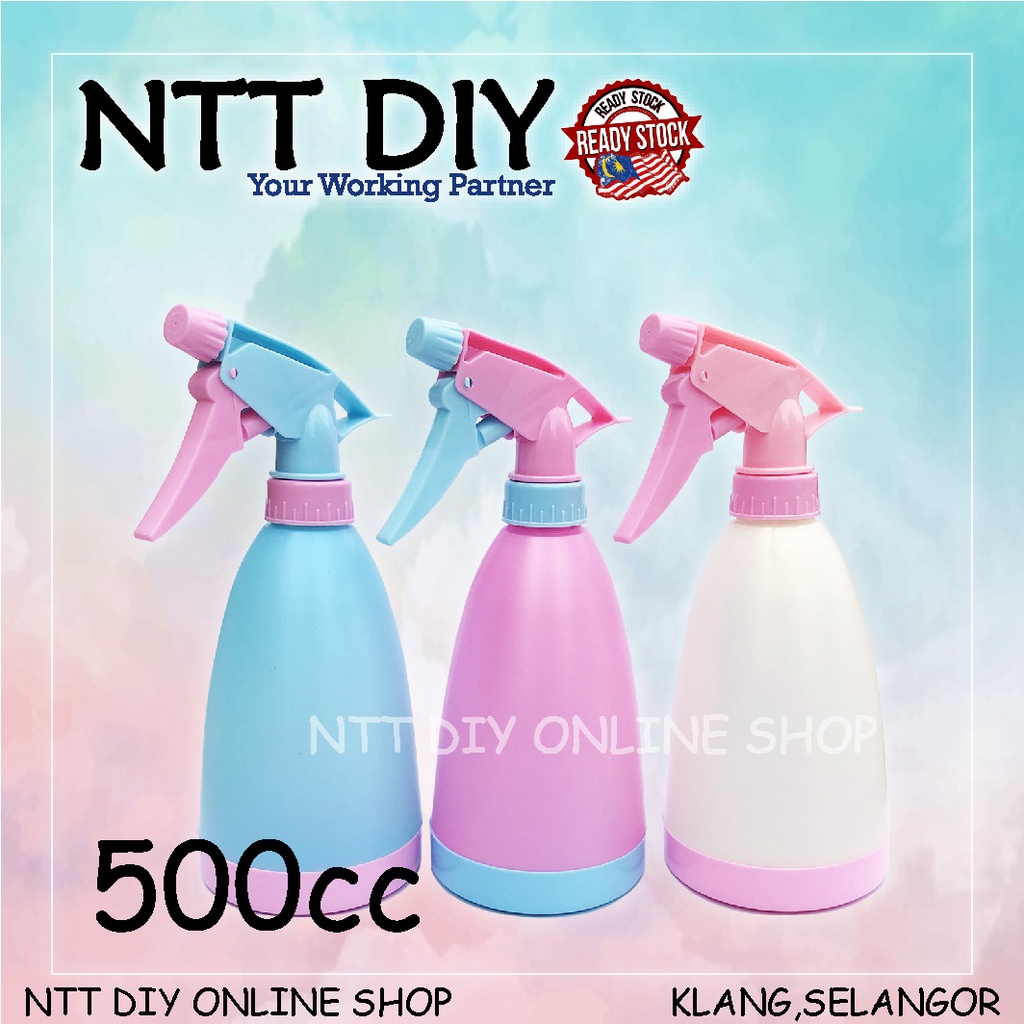 NTT DIY 500CC Plastic Water Sprayer ( 1 Piece ) | Shopee Malaysia