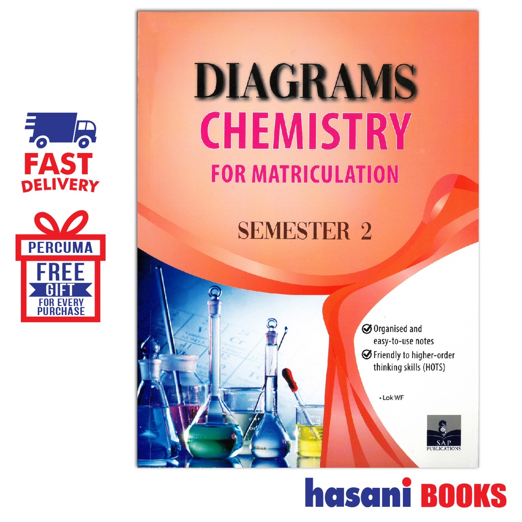 Hasani SAP Diagrams Chemistry For Matriculation Semester 2 9789673218462 | Shopee Malaysia