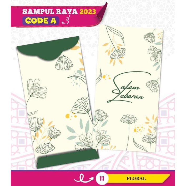 Sampul Raya Floral / Classic ( Ready stock ) | Shopee Malaysia