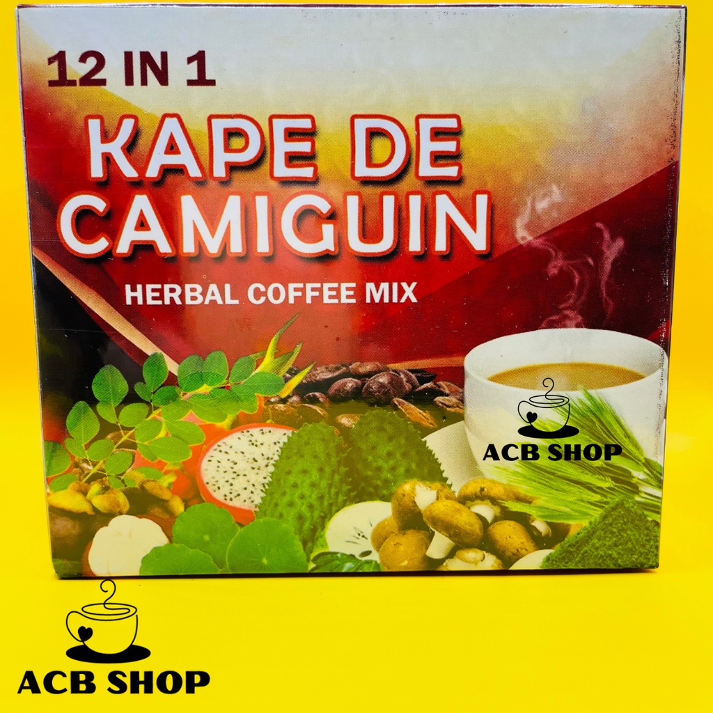 12 in 1 Herbal Coffee Mix (Kape De Camiguin) | Shopee Malaysia