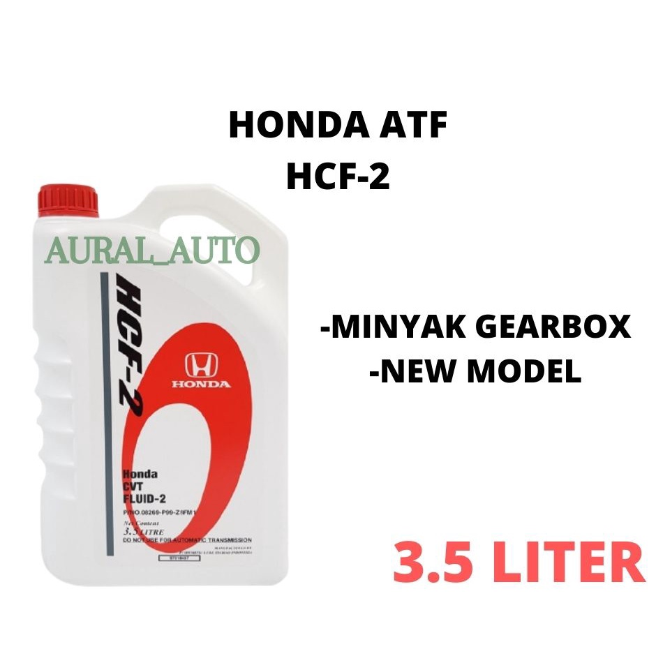 Honda HCF-2 Minyak GearBox CVT 3.5Liter Original CVT Transmission Fluid Auto Gear For BR-V HR-V ...