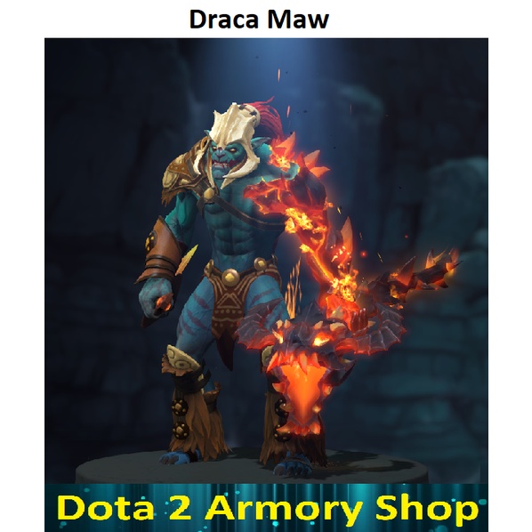 🔥 Dota2 Huskar 🔥 Draca Maw 🔥 Aghanim Immortal Item | Shopee Malaysia