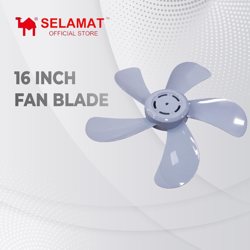 Selamat/MIND 16" Fan Blade 5 Blade (16 Inch) Kilang/Direct factory/Bulk purchases | Shopee Malaysia