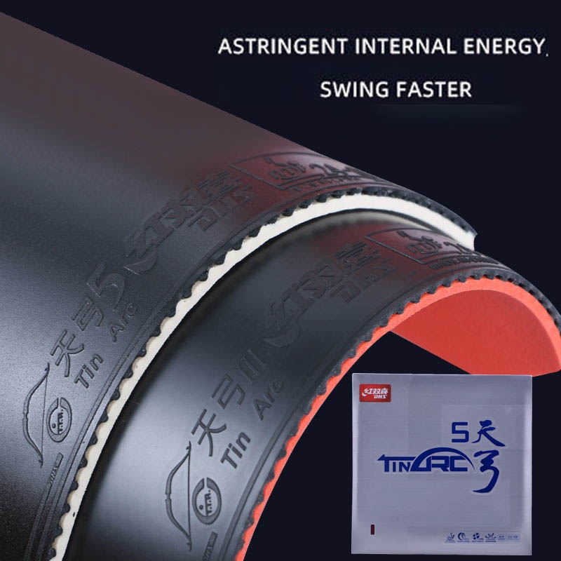 DHS TINARC 5 / TINARC-5 / TA5 / TIN ARC 5 Table Tennis Rubber Original ...