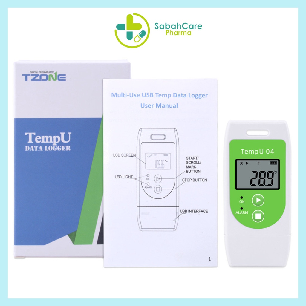 SABAHCARE TZONE TEMPU DATA LOGGER (MODEL: TZ-TEMPU04) - TEMPERATURE USB ... SABAHCARE TZONE TEMPU DATA LOGGER (MODEL: TZ-TEMPU04) - TEMPERATURE USB ...