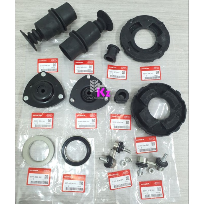 HONDA CRV S9A - 12 IN 1 SET - FRONT ABSORBER MOUNTING/BEARING/COIL ...