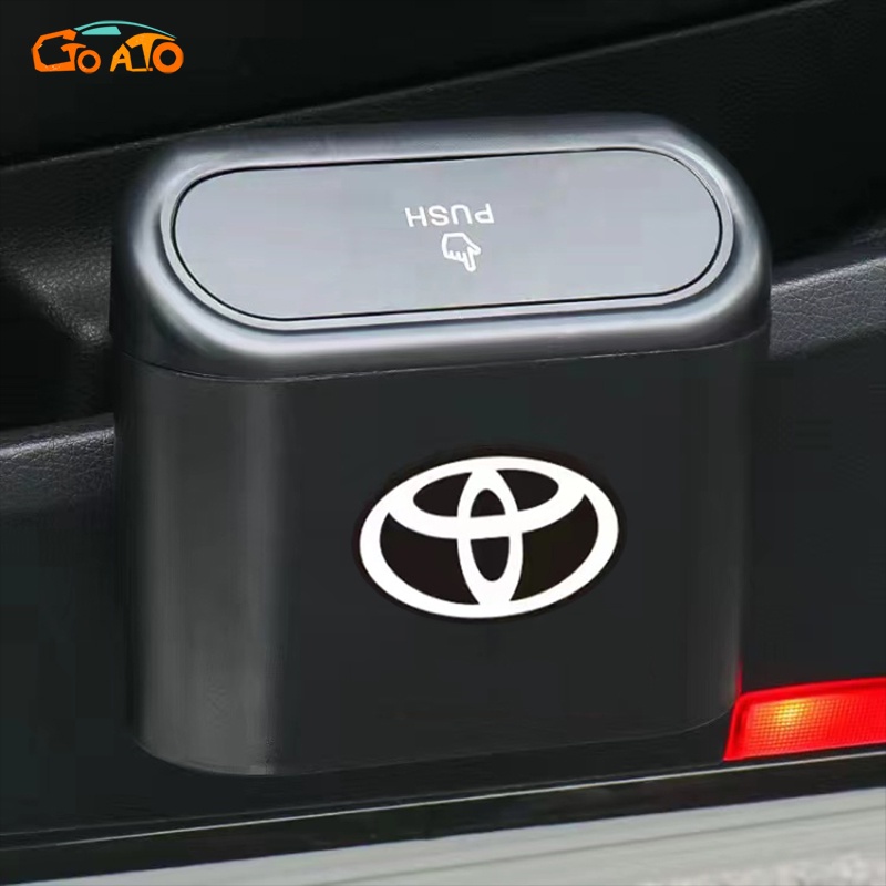 GTIOATO Car Trash Bin Organizer Garbage Bin For Toyota Wish Vios ...