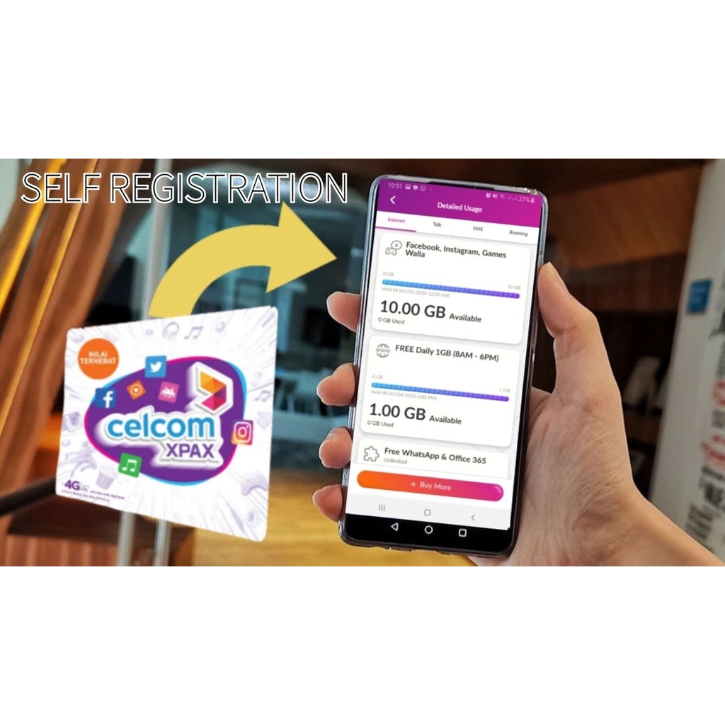 simpack celcom xpax unlimited data 39 | Shopee Malaysia