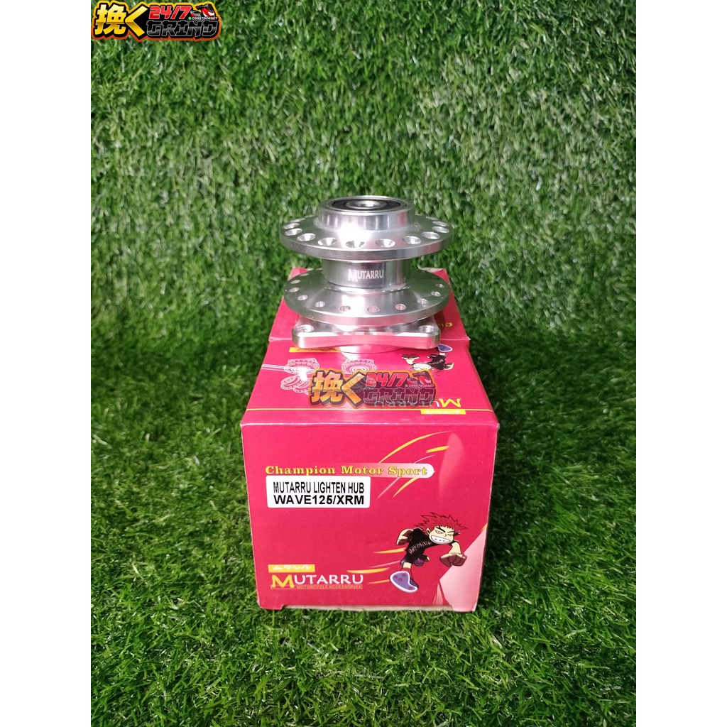 MUTARRU CHROME SMALL HUB FRONT WAVE / XRM / RAIDER / MIO SPORTY UNIVERSAL JAPAN MADE | Shopee ...