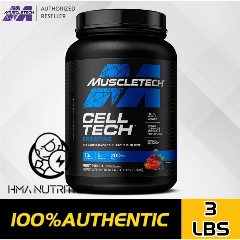 Muscletech Performance Series CELL-TECH Creatine (3LBS/6LBS) Muscletech ...
