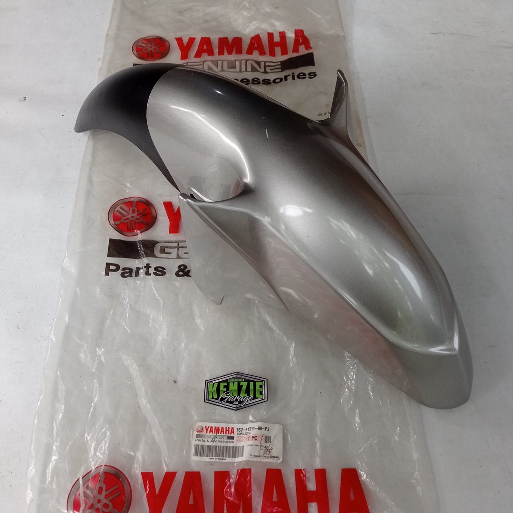 Jupiter MX Old Front Fender Fender SIlver Original YGP 1S7-F3391-00-P3 ...