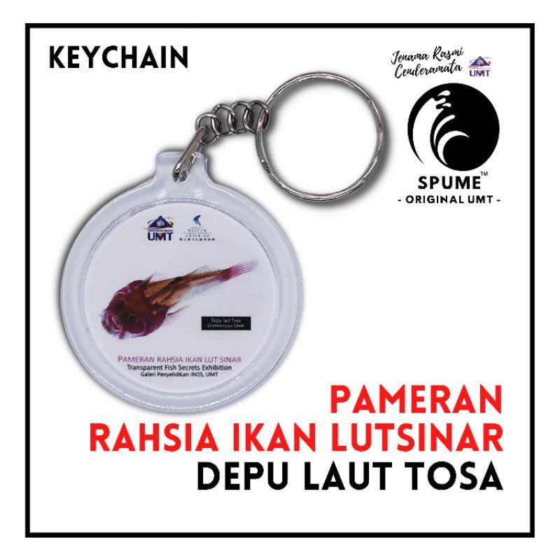 Keychain Pameran Ikan Lutsinar | Shopee Malaysia