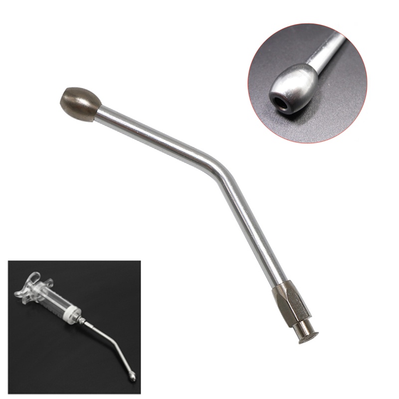 Metal Oral Drencher TPX Syringe Medicine Feeder Pet Drench Nozzle ...