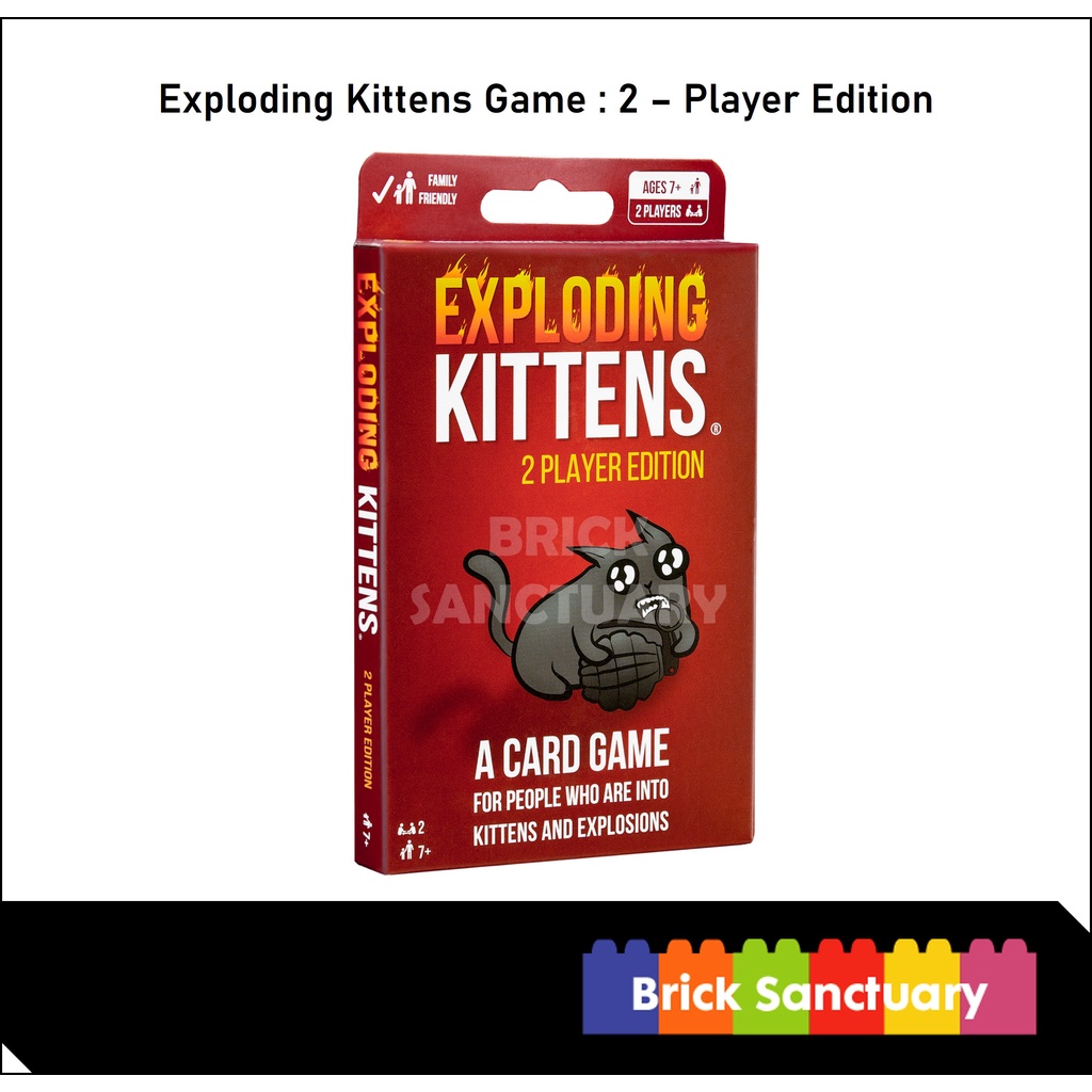 Exploding Kittens - 2 Player Edition | Shopee Malaysia