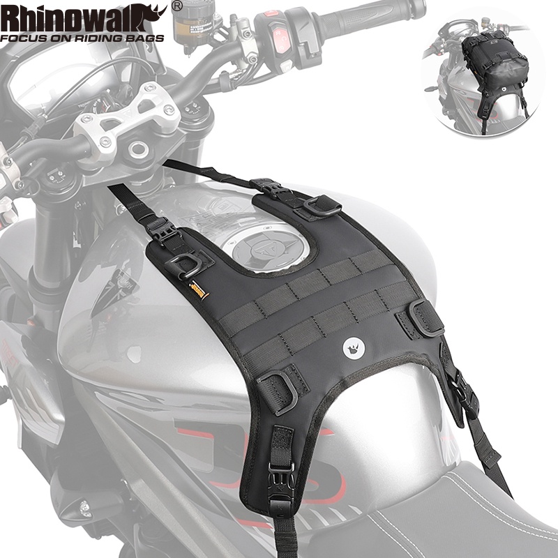 Rhinowalk Motorcycle Universal Double side Tank Bag Base Portable ...