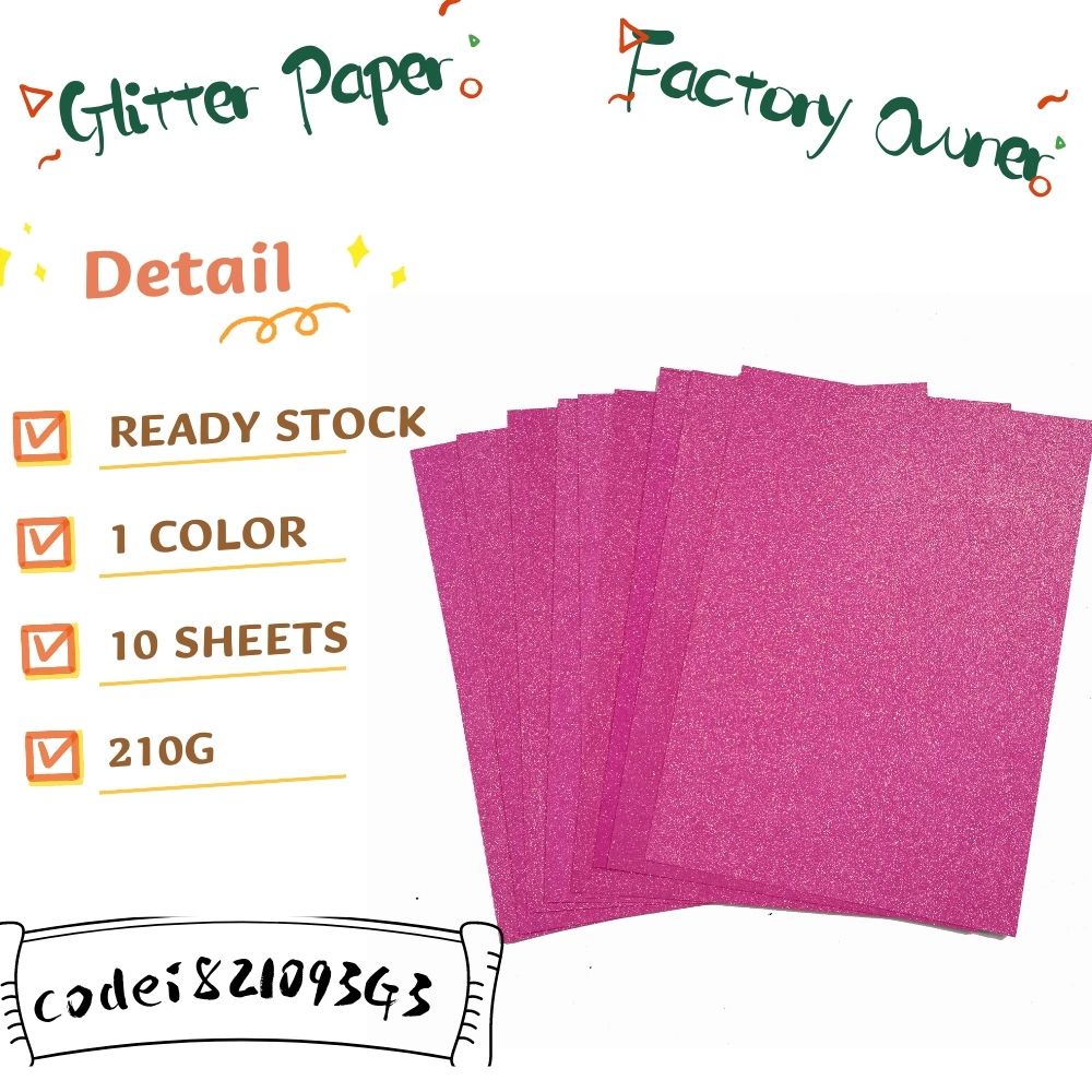 Multi-color 210gsm A4 210*297mm FSC Glitter Cardstock Holographic Card ...