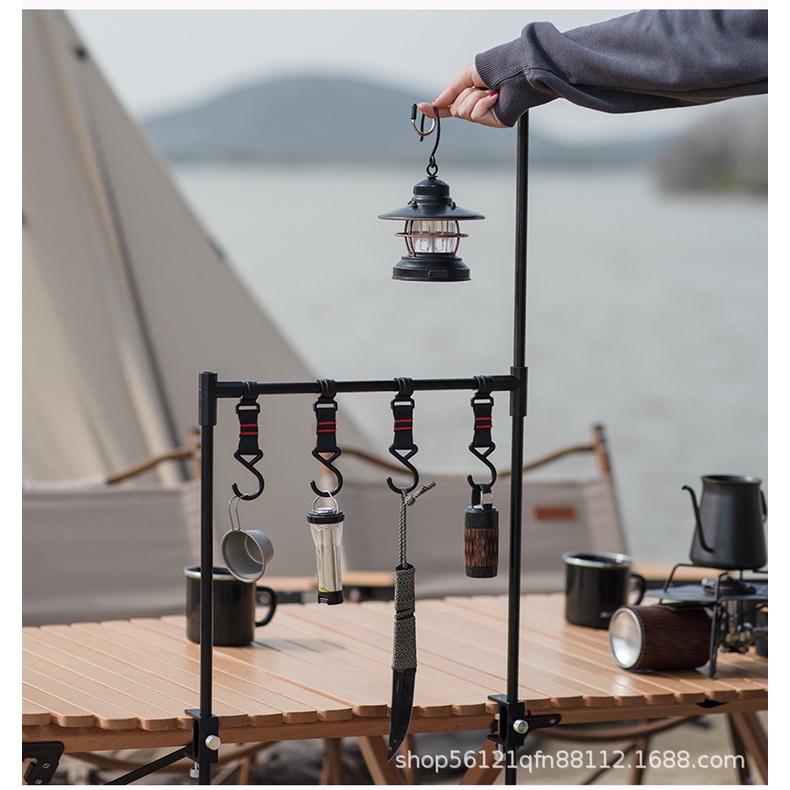 CAMPGURU Camping Outdoor Light-weight Aluminium Alloy Table Hanging ...