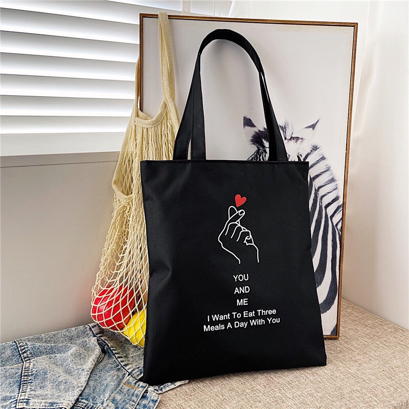 Student Tuition Bag Tote Bag With Zip Canvas Beg Tuisyen Galas Tepi ...