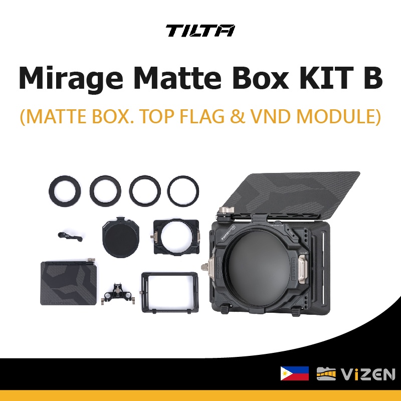 Tilta Mirage Matte Box KIT B (MATTE BOX. TOP FLAG & VND MODULE ...
