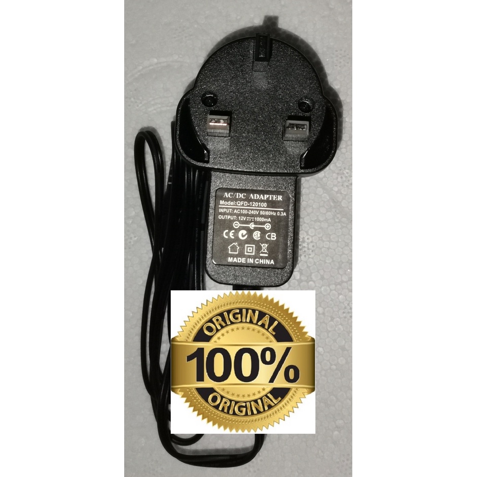 Original Power Adaptor Power Adapter For Botato DVB-T2 Decoder Model K8 ...