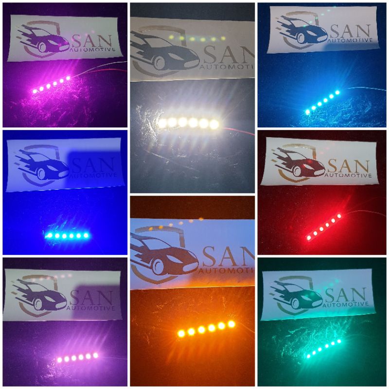 Demon/devil LED LAMP 12Volt 3 POINTS / 6 POINT LED | Shopee Malaysia