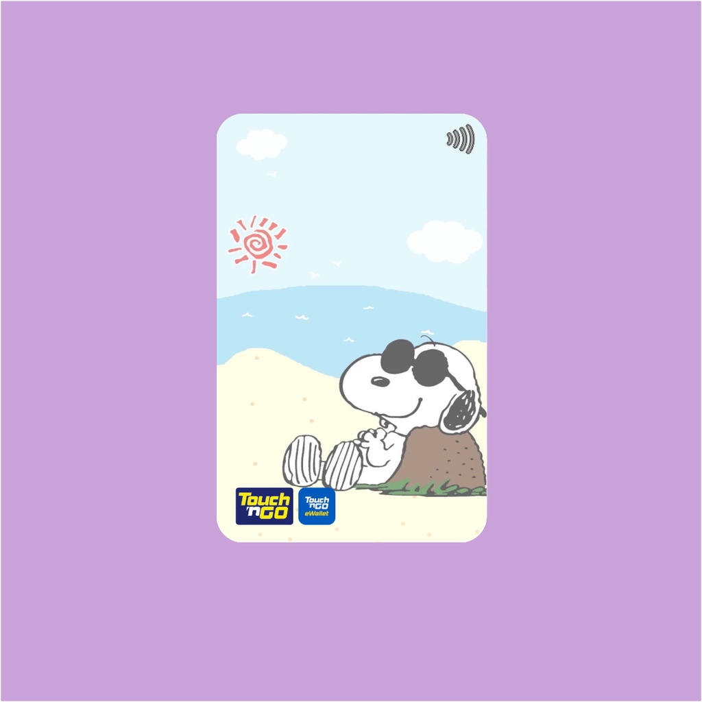 ( SNOOPY Series ) Touch n Go Card Sticker Cover TNG / MASTER / VISA ...