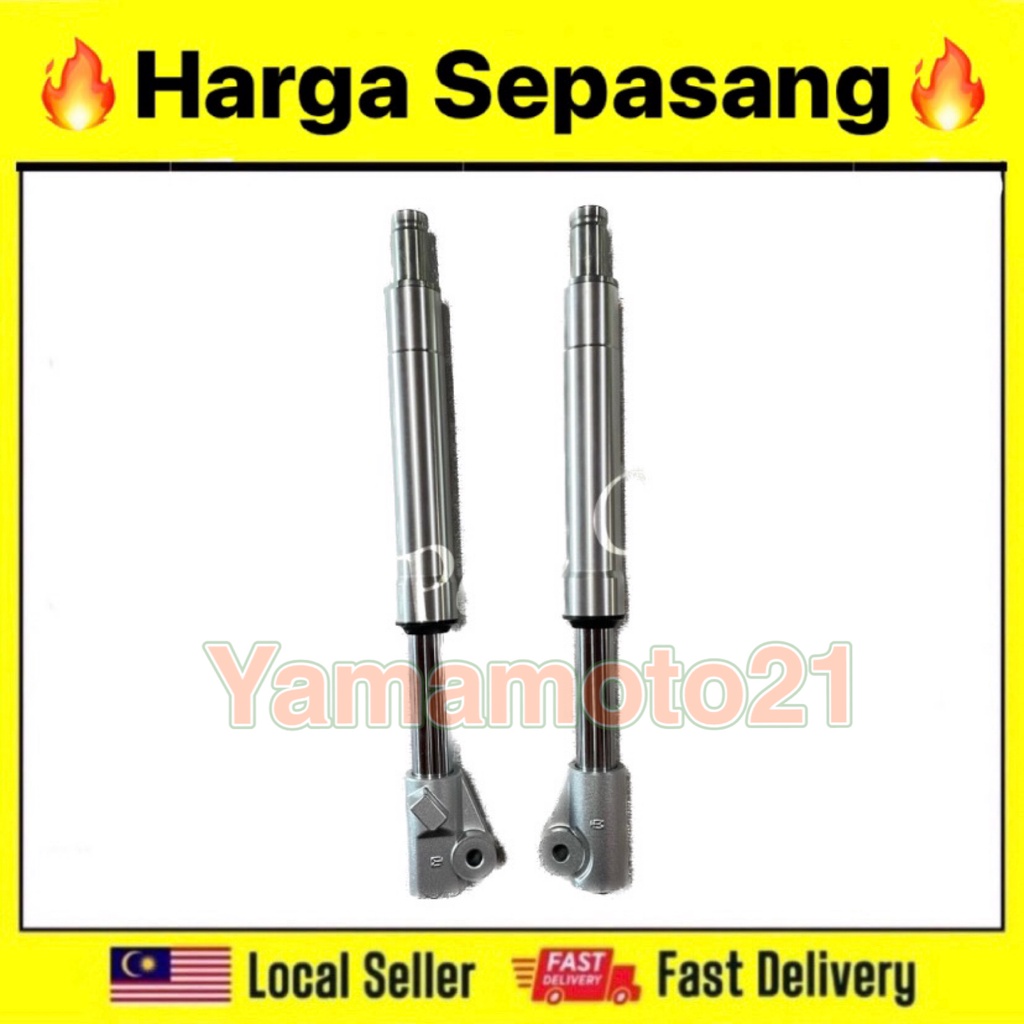 (Harga Set) Original WMOTO Cub Classic 110 Front Fork Assy Set Front ...