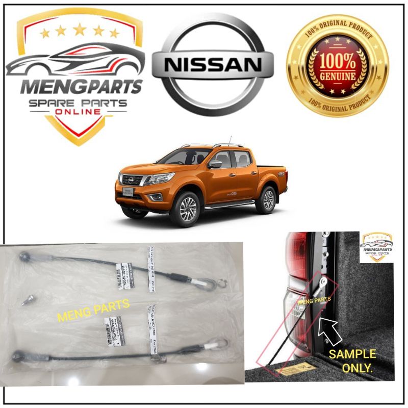 ORIGINAL NISSAN NAVARA D23 NP300 REAR BONNET CABLE TAILGATE WITH BOLT BONNET CABLE 90460-4JG0B ...