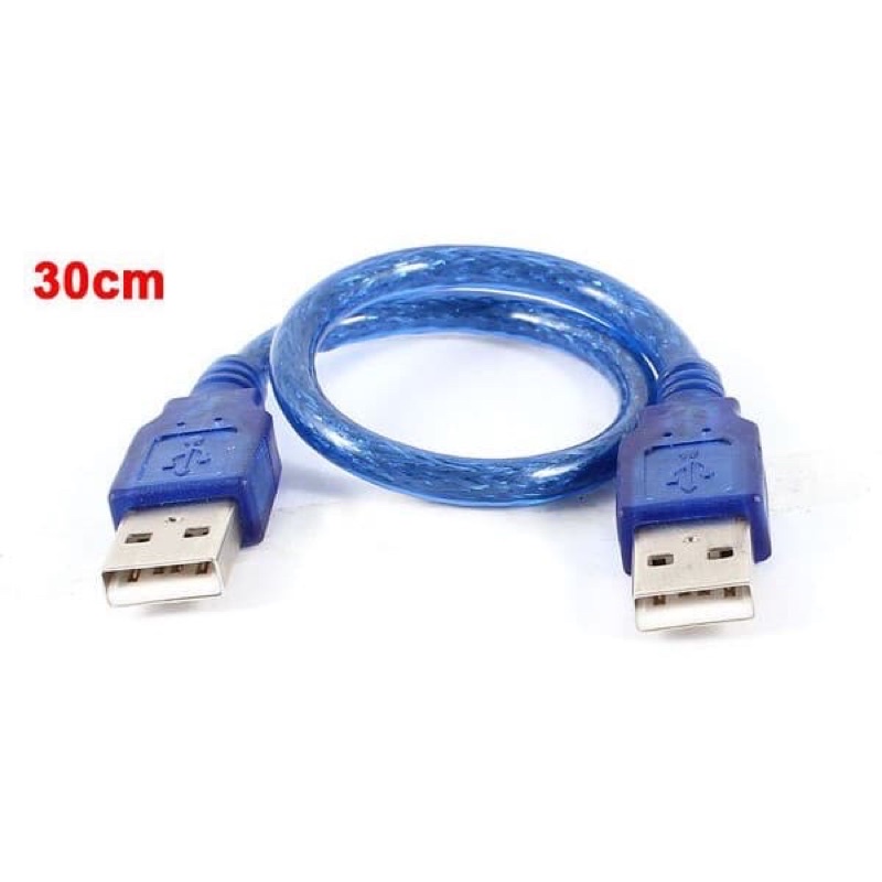 USB Cable Male to 2.0 AM 30cm 2.0 Type A M/Connect 30cm | Shopee Malaysia